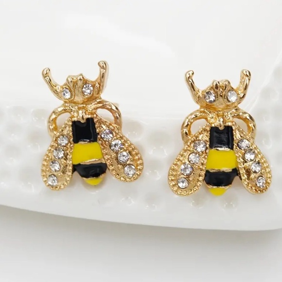 Jewelry | Bumblebee Stud Earrings | Poshmark